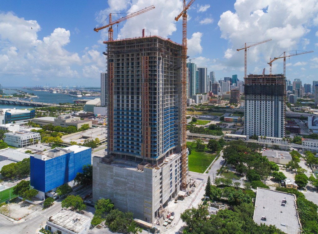 NR Investments Tops Off Miami Condos - Multi-Housing News